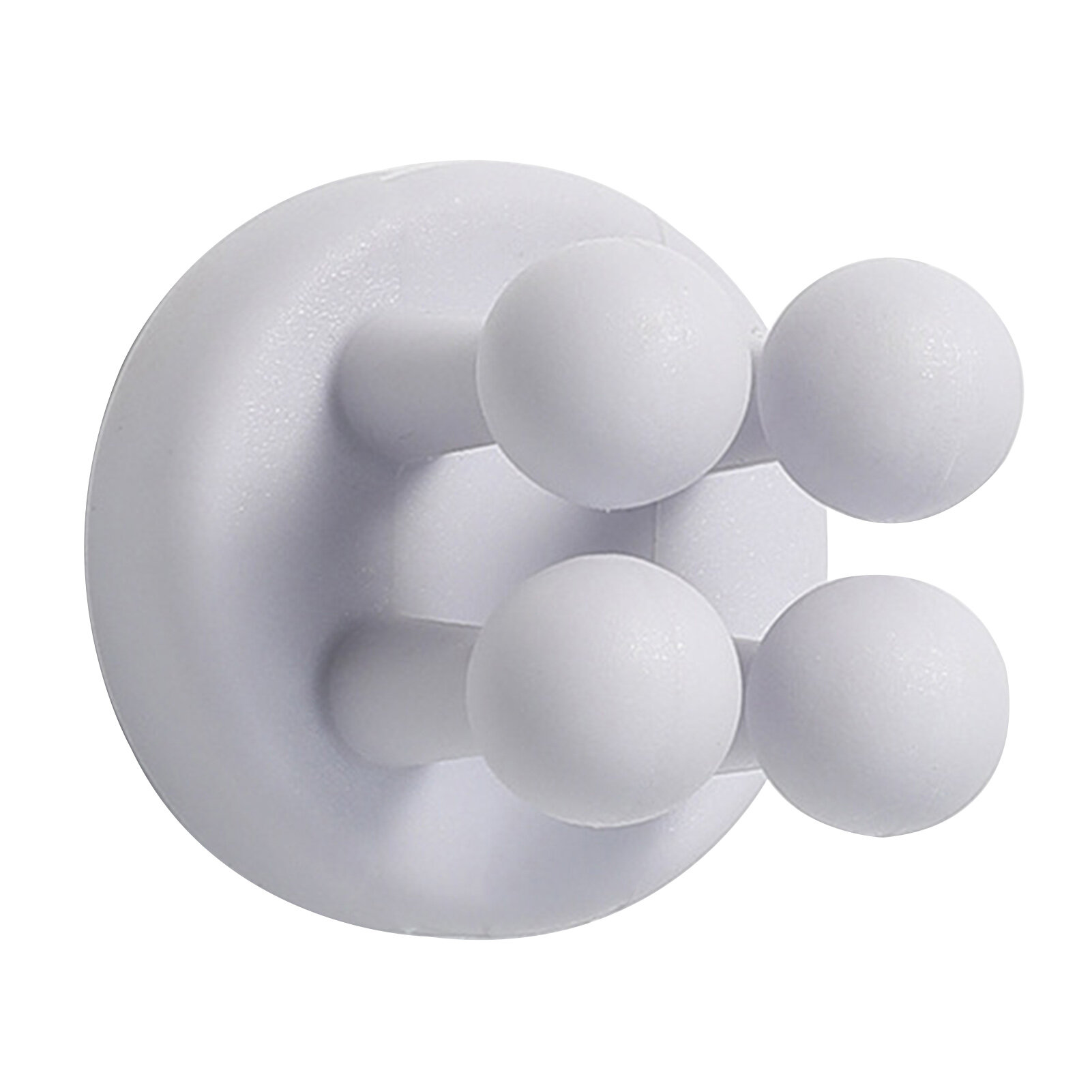 Крючок силиконовый бесследный многоцелевой с сильным клеем, прочный зажим, для кухни, ванной, водонепроницаемый, цвета: белый, зеленый, розовый, синий, серый, желтый (по выбору), размер: 35мм, вес упаковки: 18г, размер упаковки: 40*40*40мм, в комплект