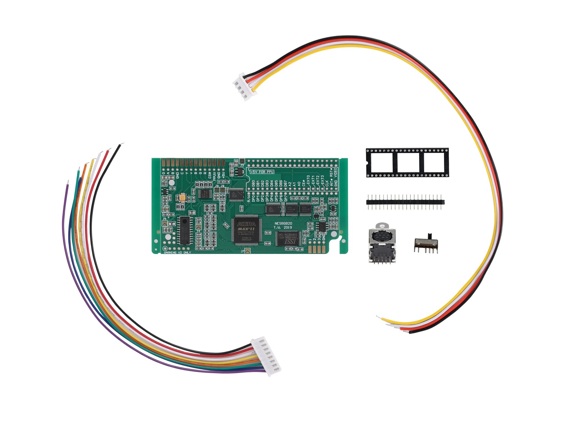 Комплект Fc Famicom Nesrgb 2.0 Nes