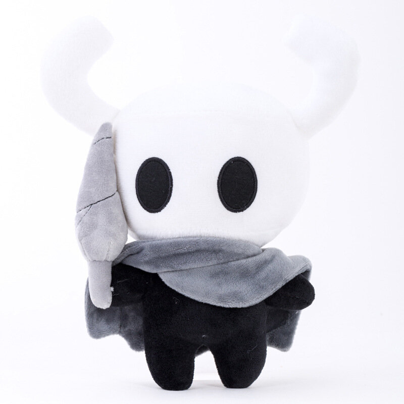 Попереч-border спот Hollow Knight игра анимация периферия кукла кукла плюшевые игрушки Черно-белые модели 27см (0.17кг) как показано