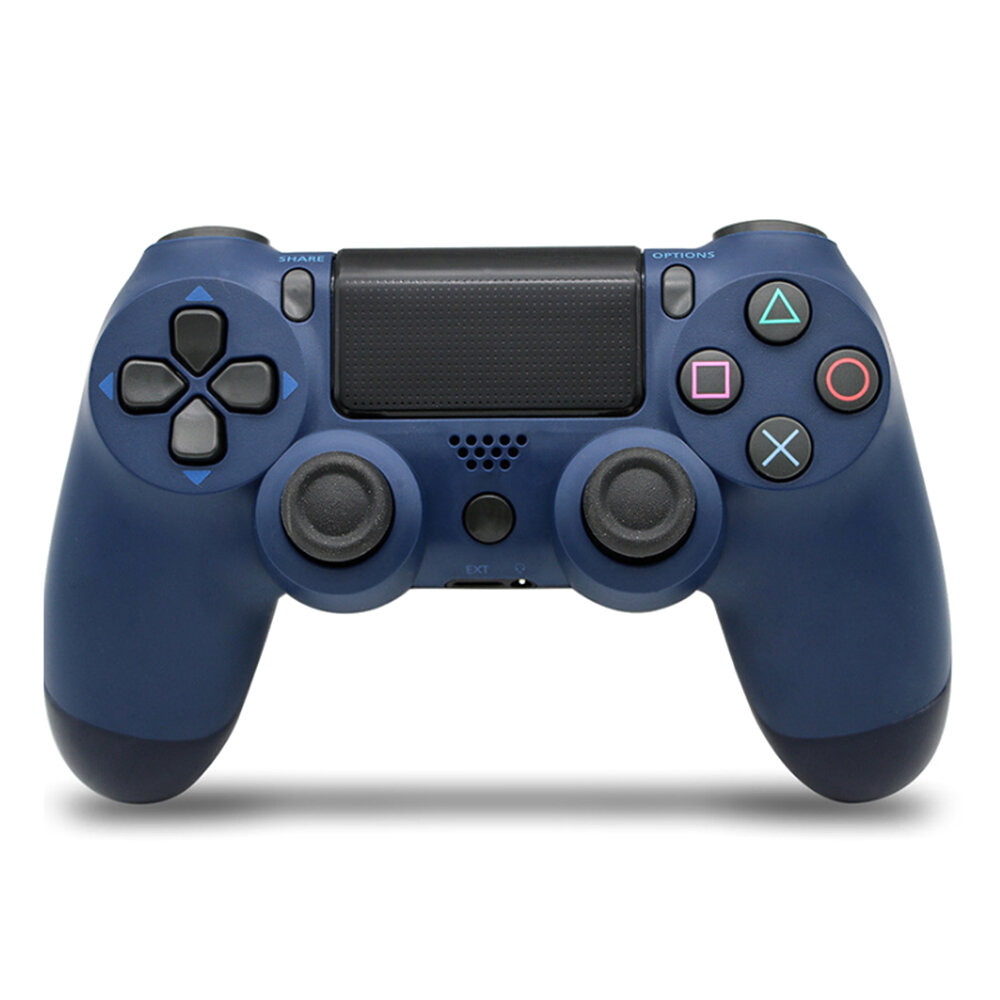 Game Controller Dualshock 4 Gaming Joystick для PS4 / PS4 Slim / PS4 Pro / PC, цвет: Gold, Silver, Transparent red, Transparent blue, Transparent white, Mountain green, Berry(lake) blue, Bronze, Midnight blue, Sunset orange, Steel gray, Titanium blue,