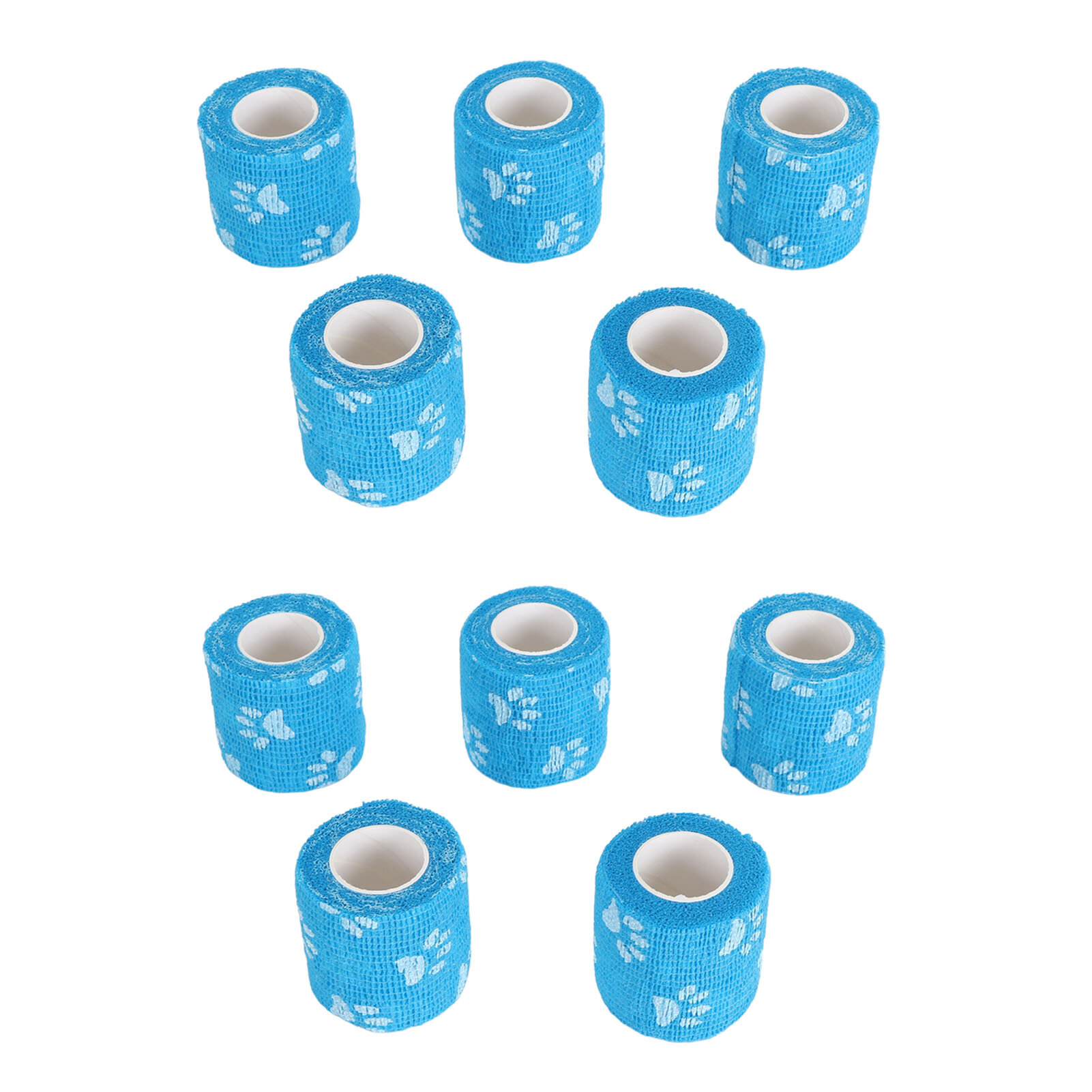 10 шт. Лента для захвата ручки-машинки шириной 5 см с рисунком в виде лапы, нескользящая самоклеящаяся эластичная обертка для ручки-машинки