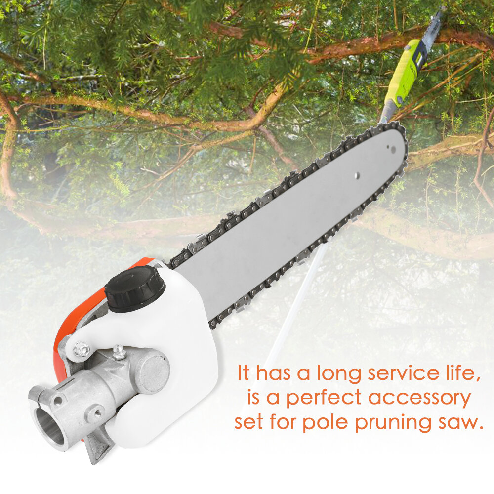 Шестерня бензопилы Редуктор + направляющая пластина + комплект цепей для пилы Stihl серии HT KM 73-130 Соединитель для триммера Многофункциональная пила для обрезки деревьев Универсальные аксессуары Инструмент для деревообработки