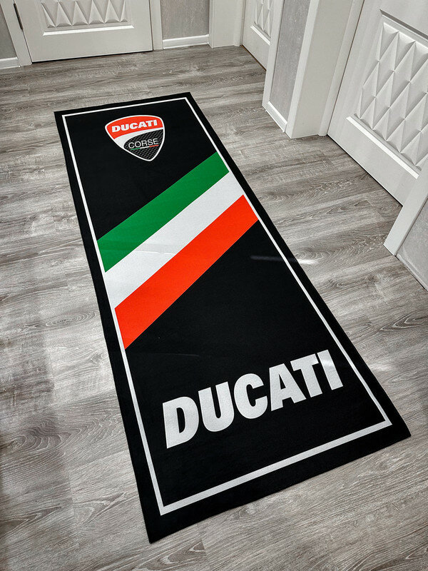 Ковер Ducati Мотоцикл мотоцикл, 60cм x 200cм