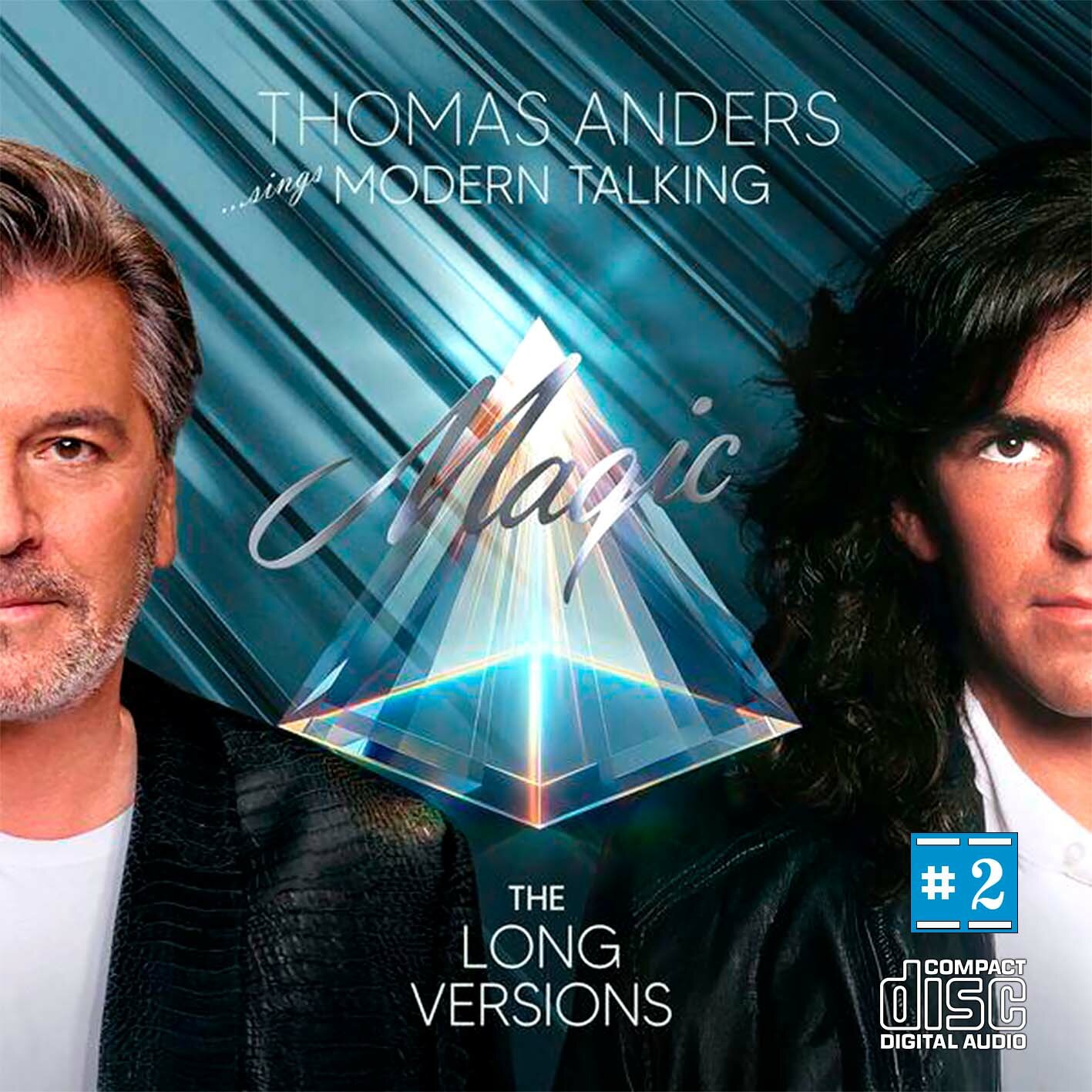 Thomas Anders - Sings Modern Talking - Magic the Long Version (2025-2) CD (запись на CD-R)