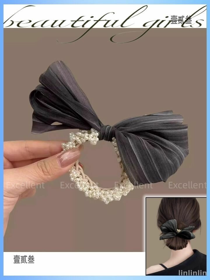 Кольцо для волос в виде банта