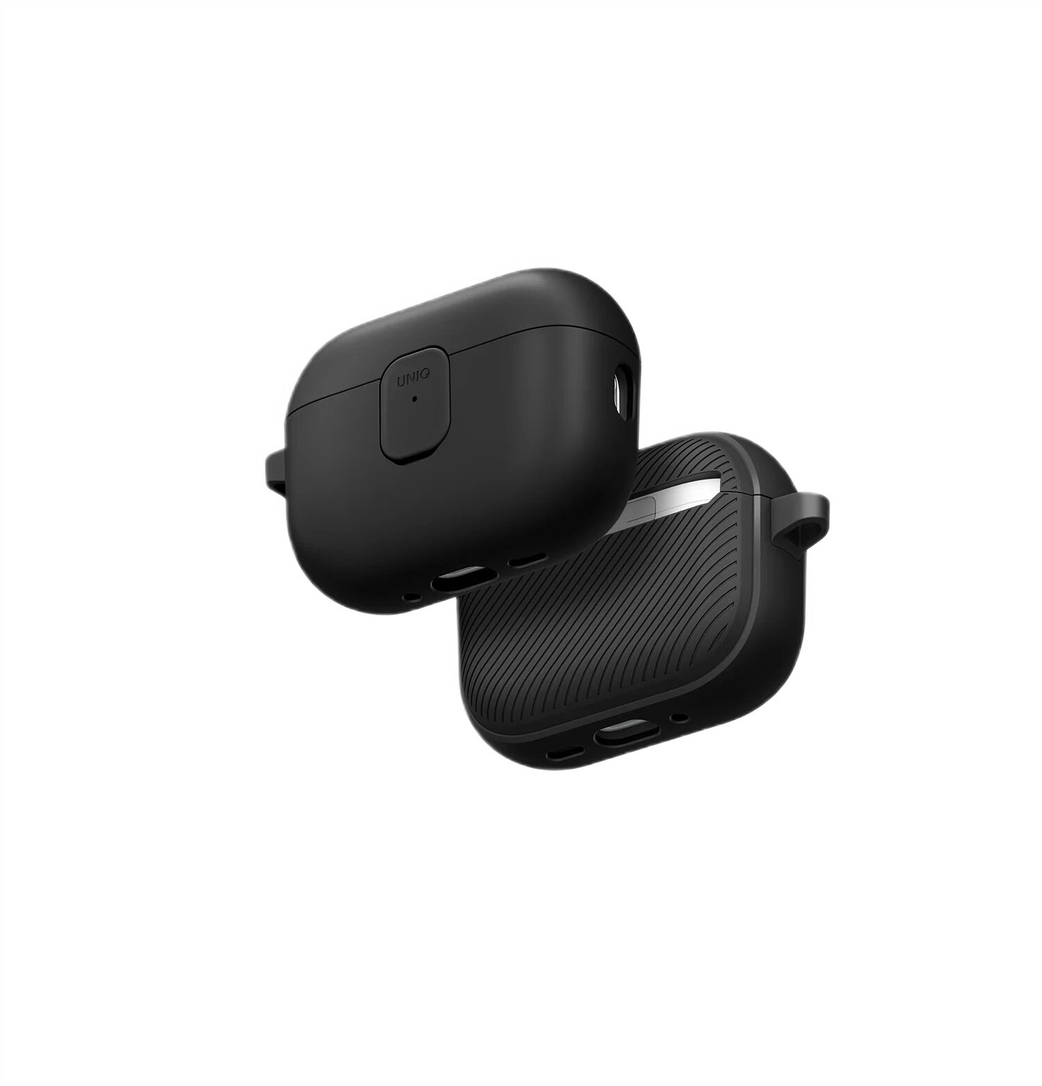 Защитный чехол Uniq для Airpods Pro 3 CLYDE Lock case Black/Dark Grey