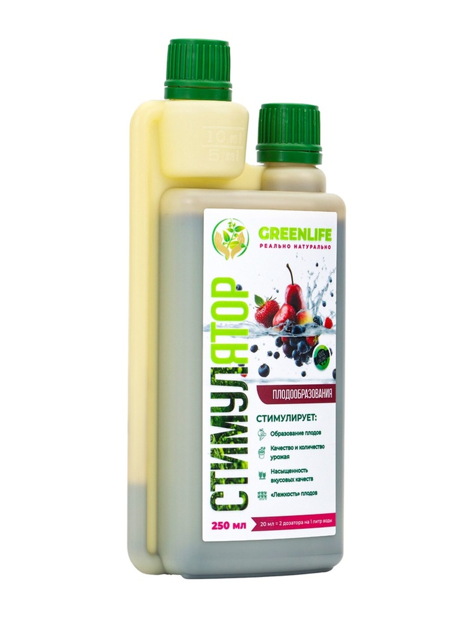 Стимулятор плодообразования, 250 мл, от производителя Greenlife
