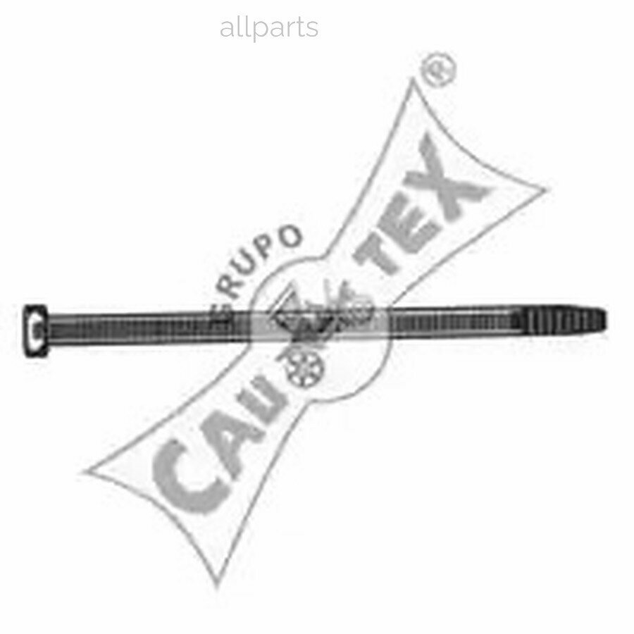 CAUTEX 953013 Хомут нейлоновый 7,6*450мм Белый