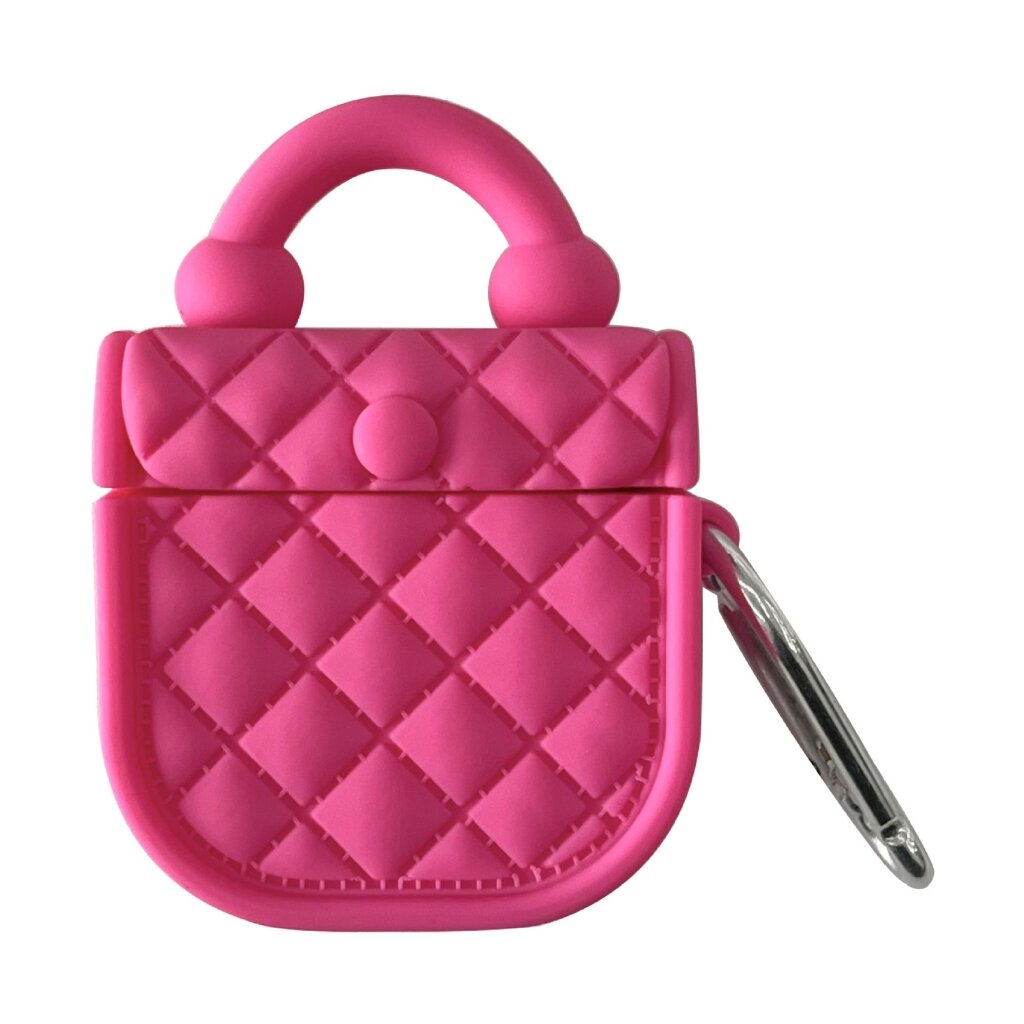 Симпатичная розовая сумка Barbie для наушников airpods Apple Bluetooth case-1-е поколение 2-го поколения