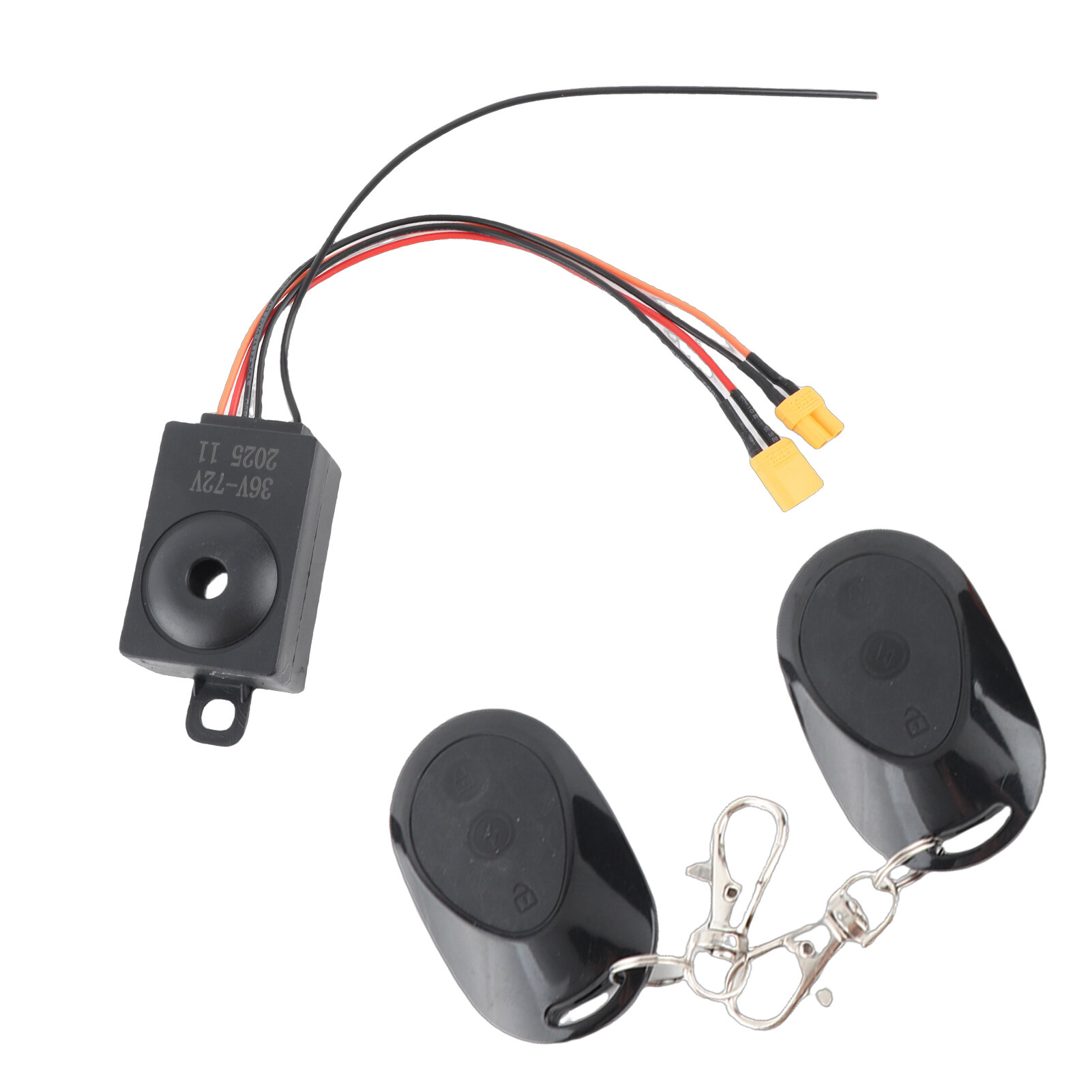 Электросамокат с противоугонной системой, вибросигнализацией, водонепроницаемым корпусом, запуском одной кнопкой, функцией поиска транспортного средства и двумя пультами дистанционного управления. Совместим с M365 Pro Pro2 MI3.