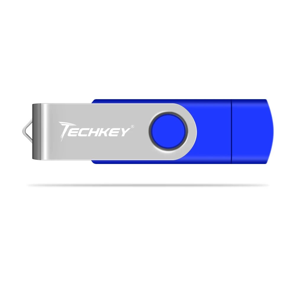 USB флешка Techkey 32 ГБ, deep bule