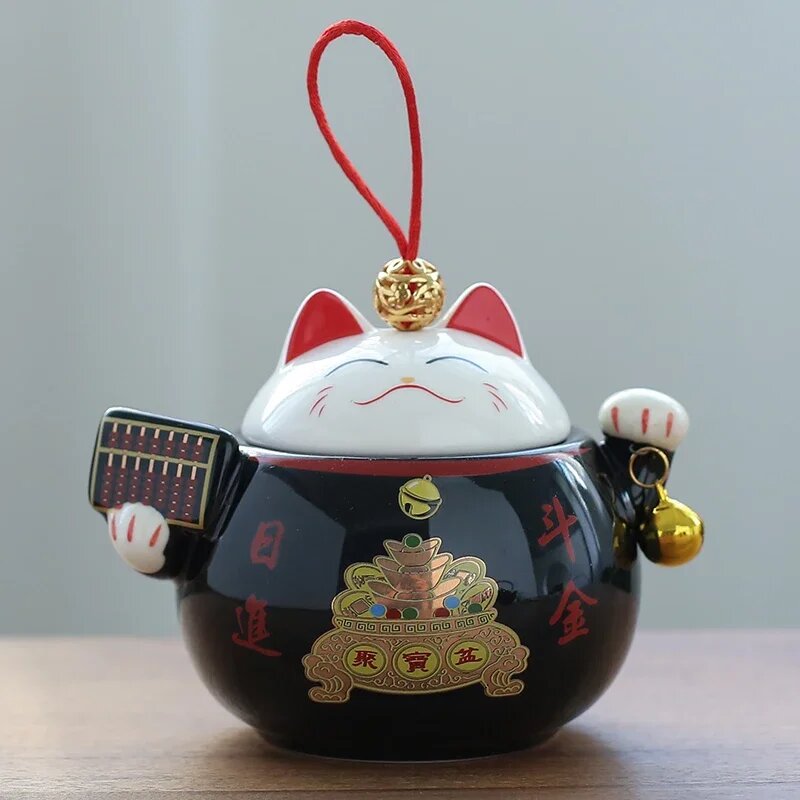 Керамическая чайная банка JINGDE TEA SET CN Fujian