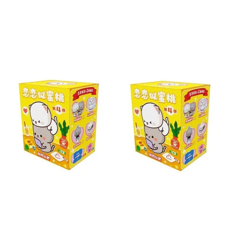 Фигурки Bubu and Dudu Love Like Peach Series Bandai, 2шт, цвет: random