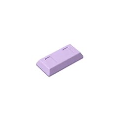 Gobricks совместимые кирпичики 1x2 Фиолетовый, 063