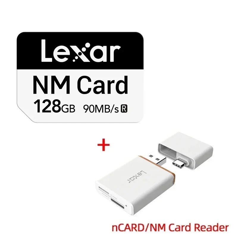 Lexar NM nCARD карта памяти для Huawei 128/256/512 ГБ 128GB-350U