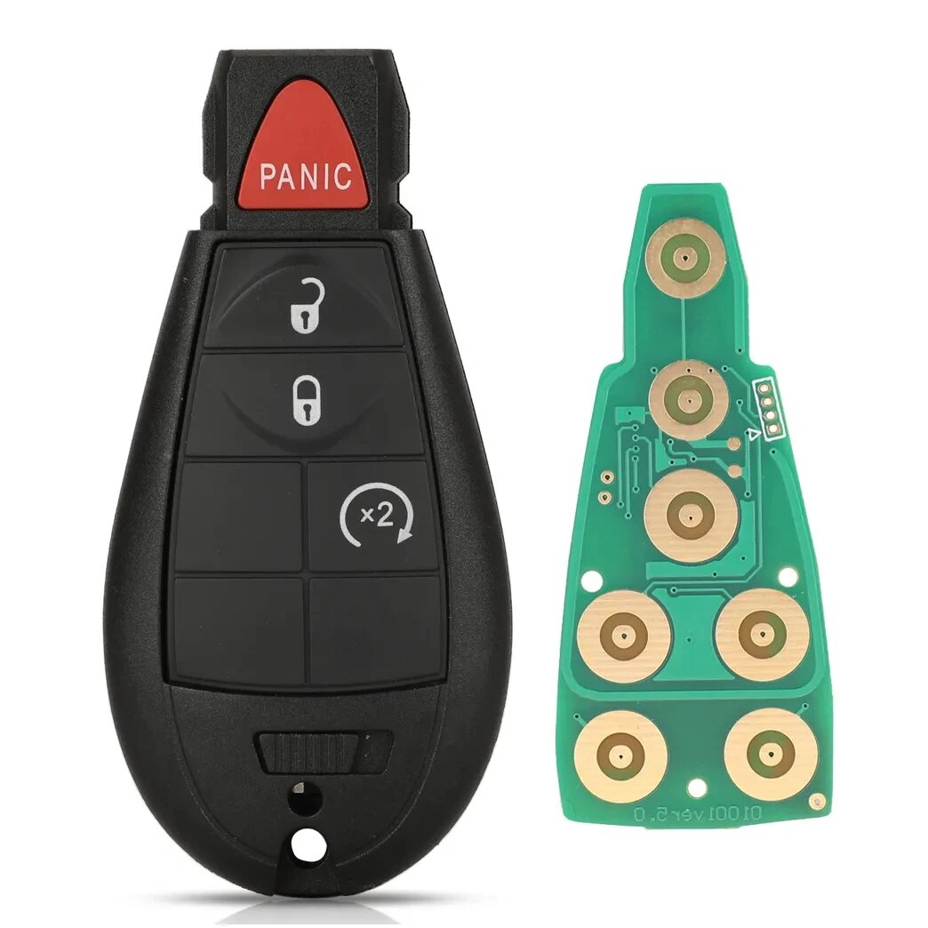 Дистанционный Автомобильный ключ YIQIXIN для Chrysler Town Country Jeep Grand Cherokee Dodge Magnum Caravan Journey 2008-2014 433 МГц чип ID46