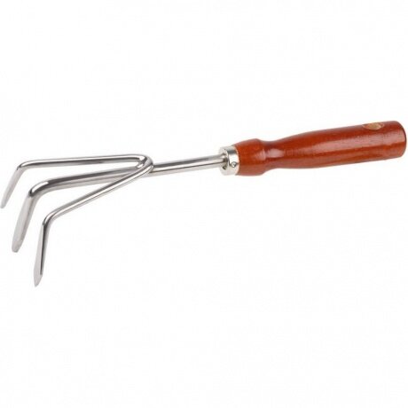 Рыхлитель GRINDA 280 мм, углеродистая сталь, деревянная ручка, (8-421243)