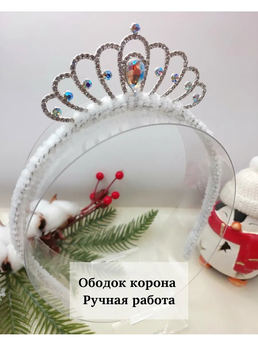 Ободок для волос корона