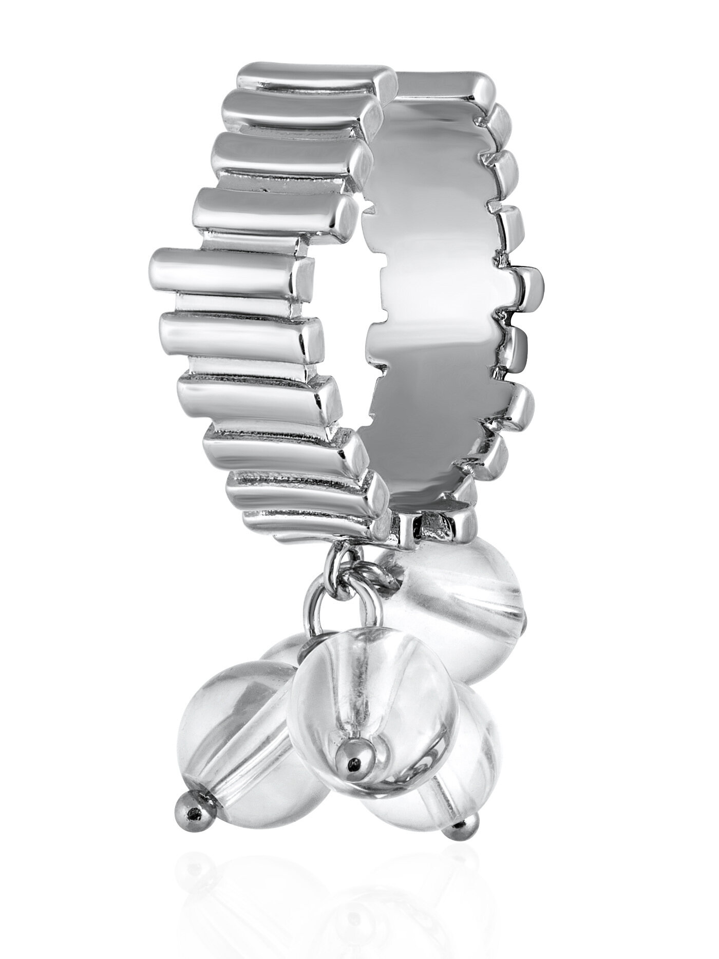 Кольцо, горный хрусталь