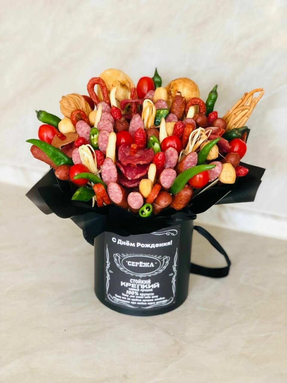 Снеки / Букет из колбасы