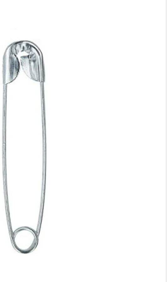 Булавки английские BLITZ BS-04 №04 под никель железо в картонной упаковке 500 шт 55 мм