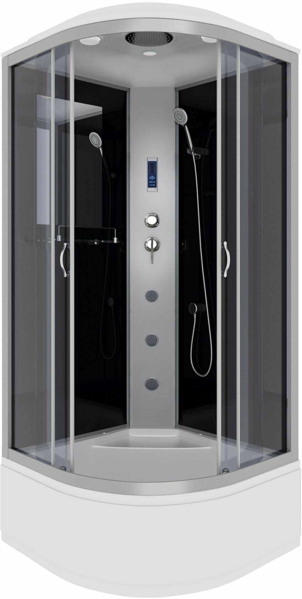 Душевая кабина Niagara NG-2508-14F (900х900х2150) высокий поддон(40см) стекло тонированное