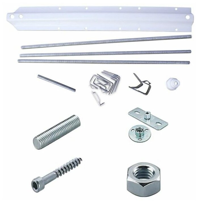 Крепление панели RAVAK BeHappy B21200000N, металл, цвет серый