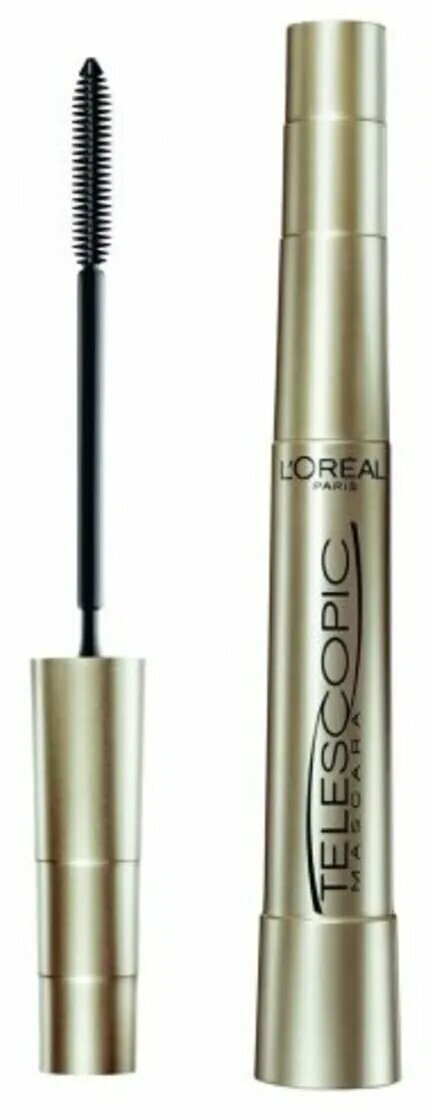 Тушь для ресниц, L'Oreal Paris, telescopic, черная, 8 мл