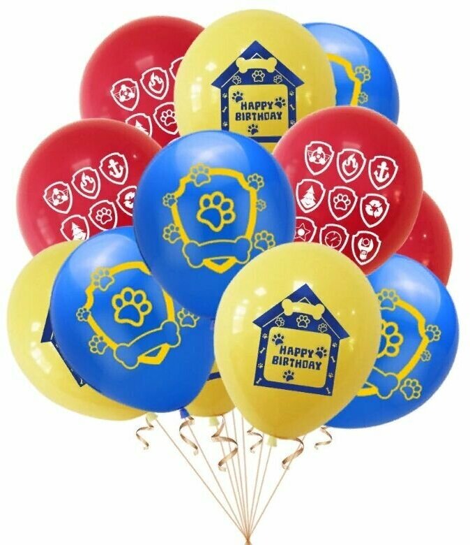 Набор воздушных шаров "Щенячий патруль" 6 шт.