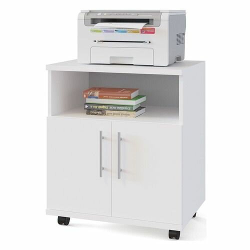 Тумба Сокол КТ-11, на колесах, белый [кт11б6]