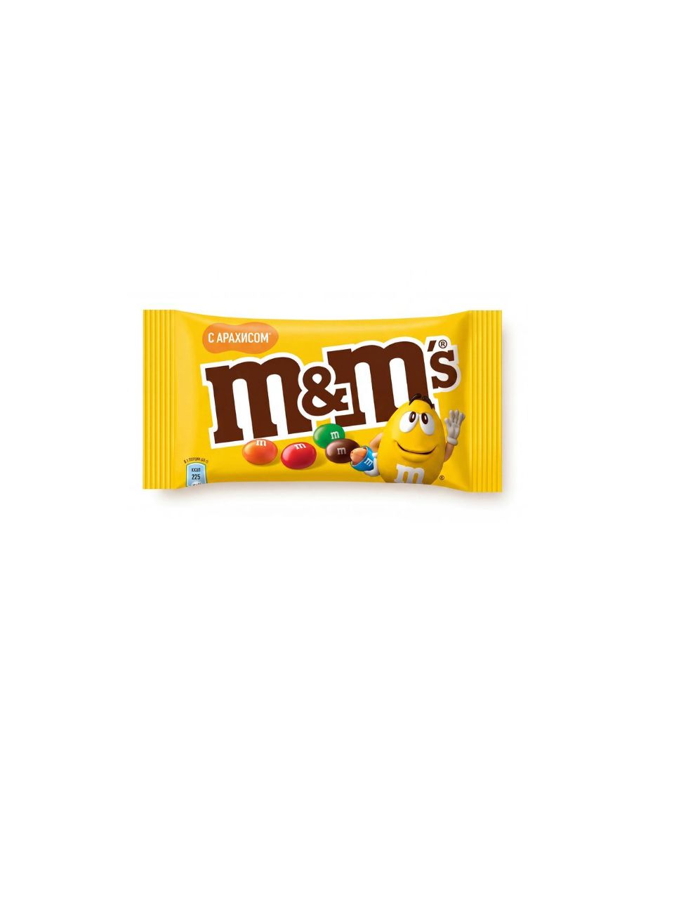 Конфеты M&M's с арахисом (2шт)