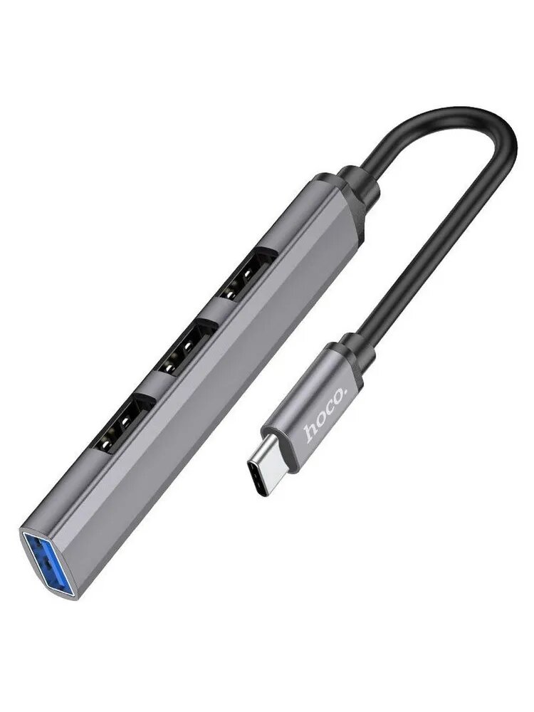 Хаб Type C для ноутбука, телефона // USB 3, до 5 Гбит/с