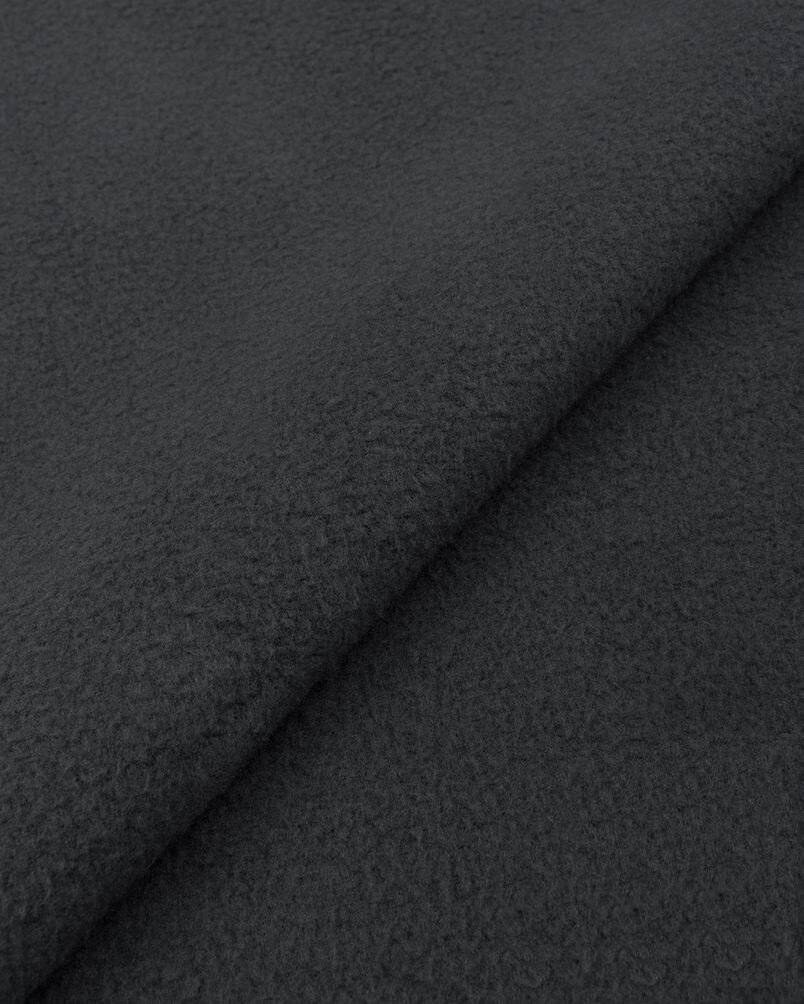 Ткань флис антипиллинг 220 гр, цвет серый. Готовый отрез 1*1,5м