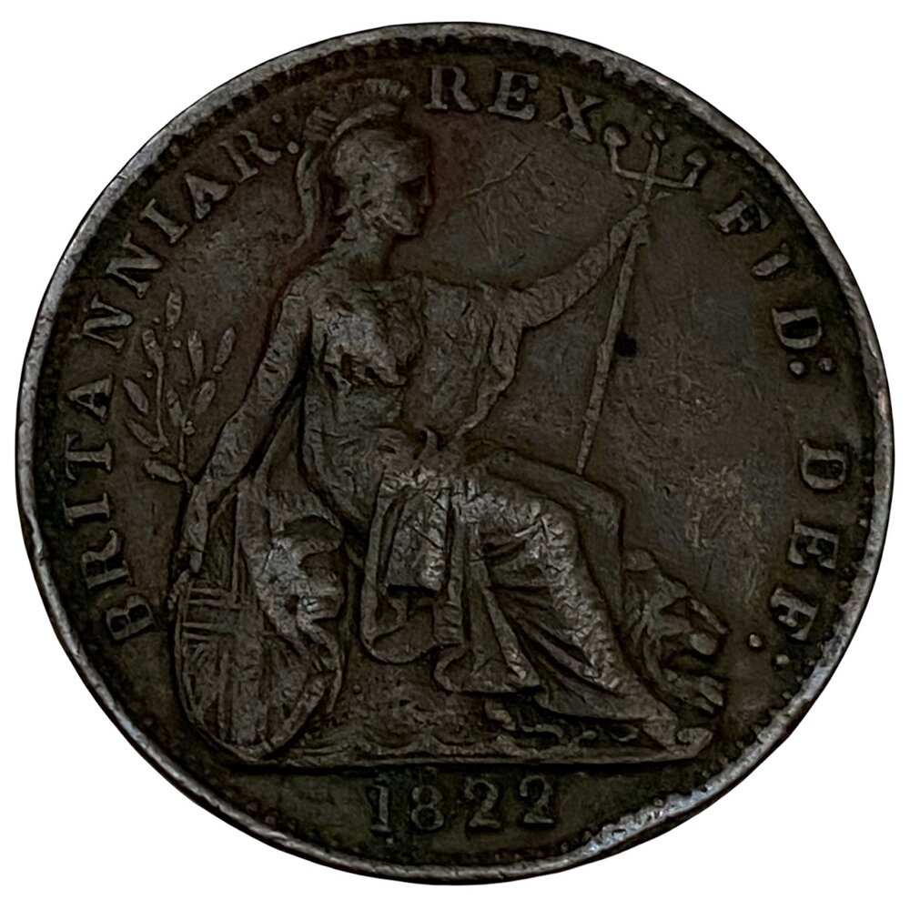 Великобритания 1 фартинг 1922 г.