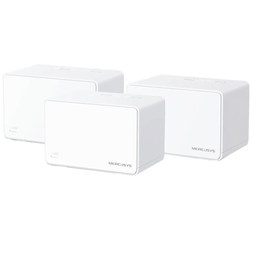 Wi-Fi точка доступа Mercusys Halo H80X 3-pack AX3000 2.4/5 ГГц white