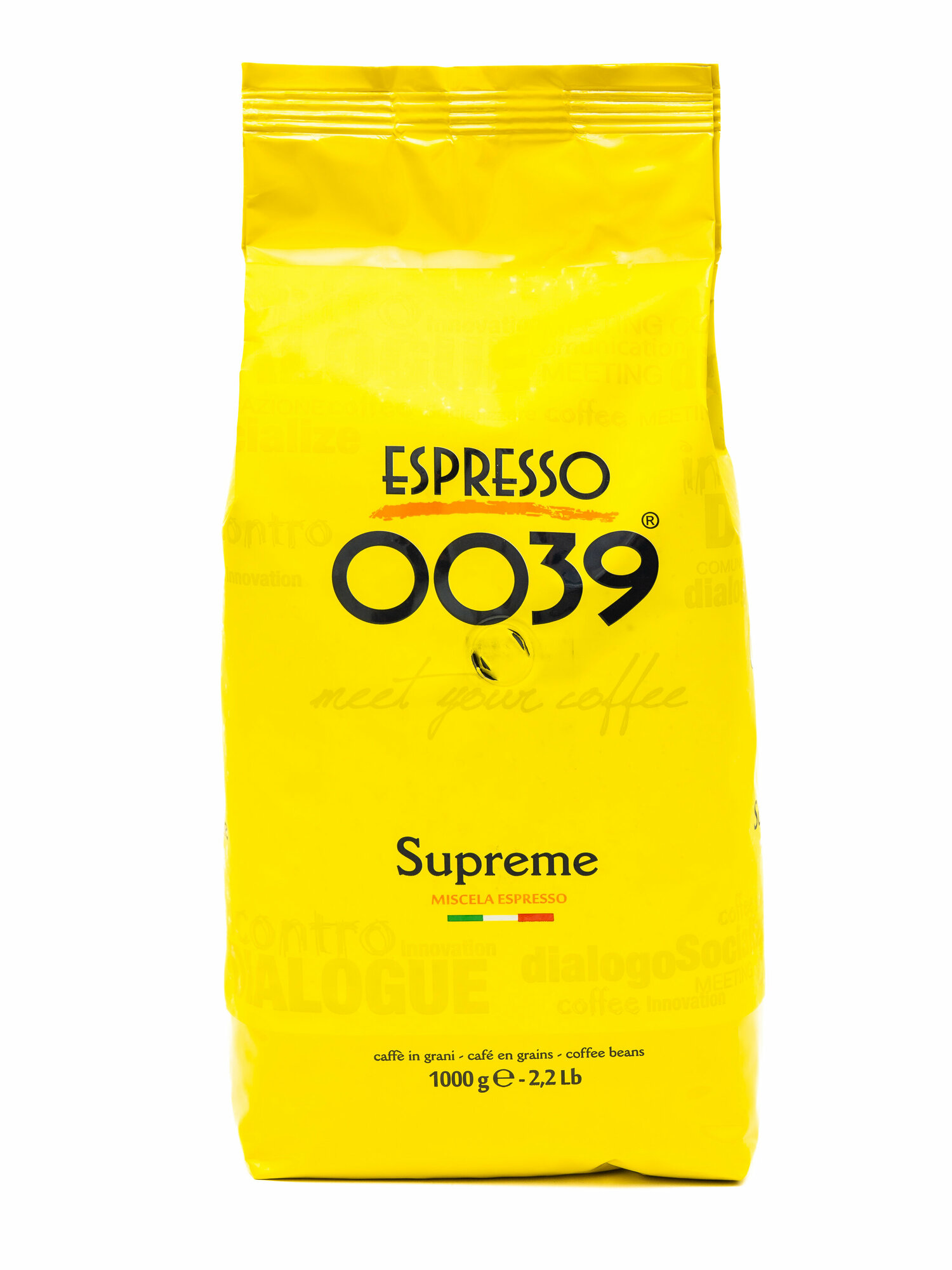 Кофе в зернах Espresso Supreme 0039, 90% арабика 10% робуста 1 кг