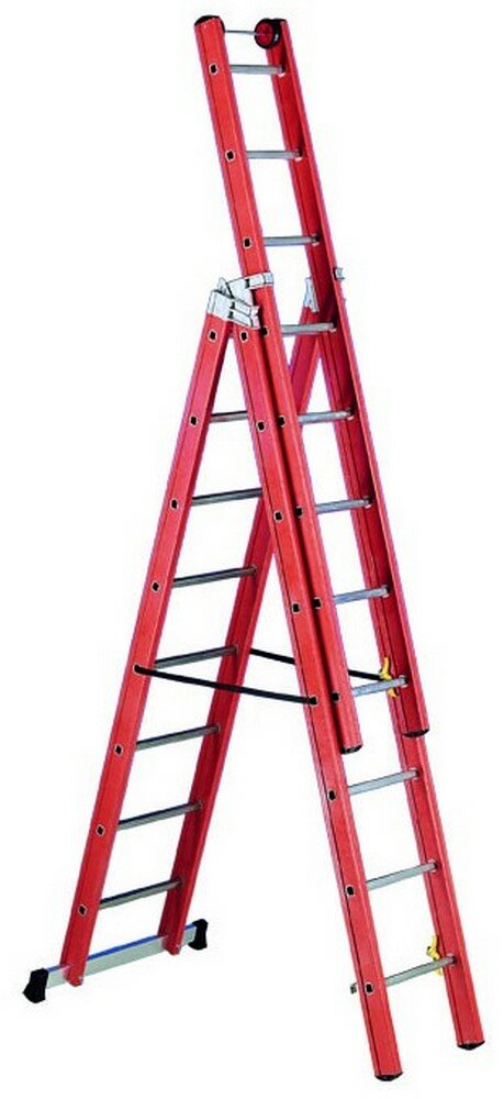 Диэлектрическая Лестница Svelt V-3Х12 Из Фибергласса