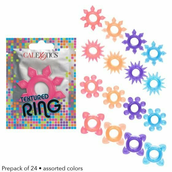 Эрекционное кольцо Calexotics FOIL PK, водонепроницаемое, ручной тип управления