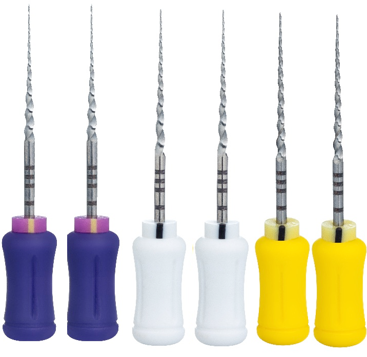 Ultratapers Hand 31мм, в наборе: S1-F1, ручные файлы, никель-титан, 6шт.