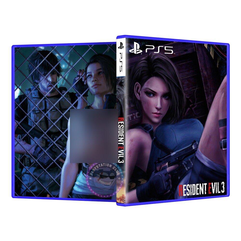Эксклюзивная обложка PS5 для Resident evil 3 №10