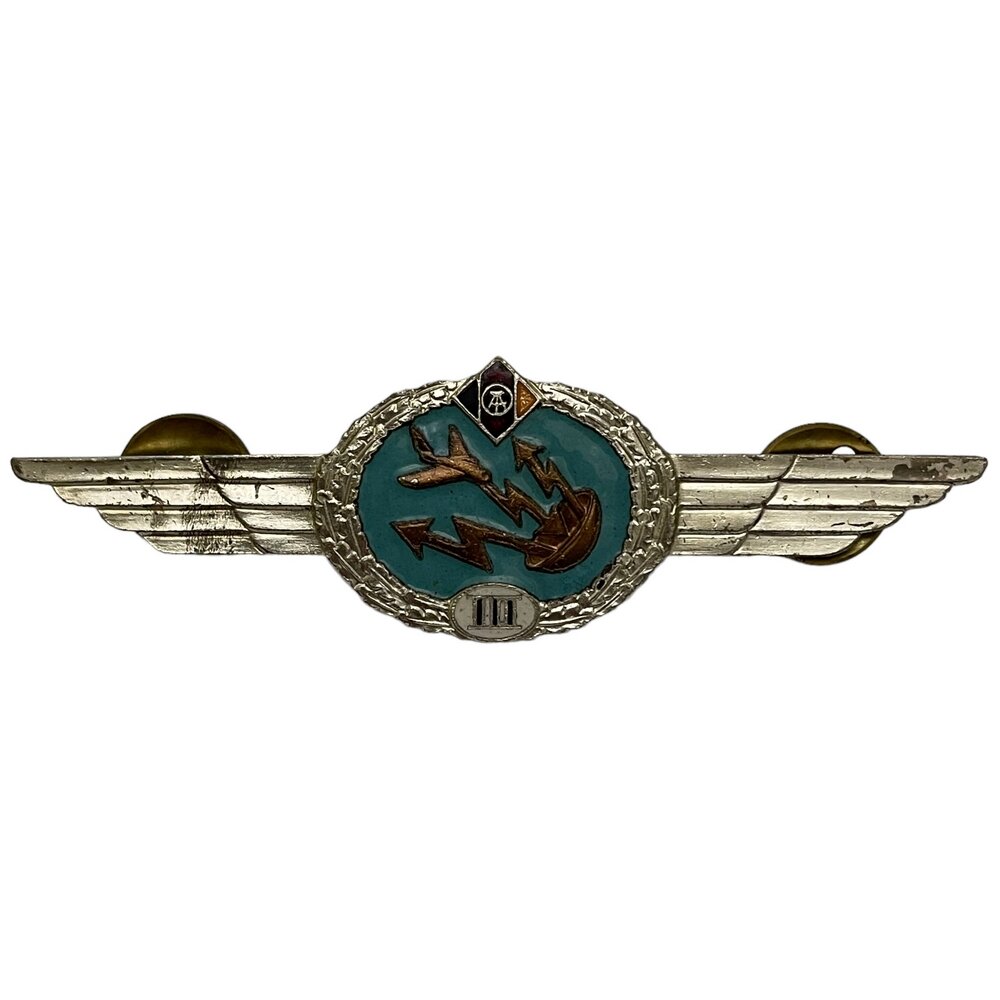 Знак классности "Радиооператоров ВВС" III класс ГДР 1960-1963 гг. (2)