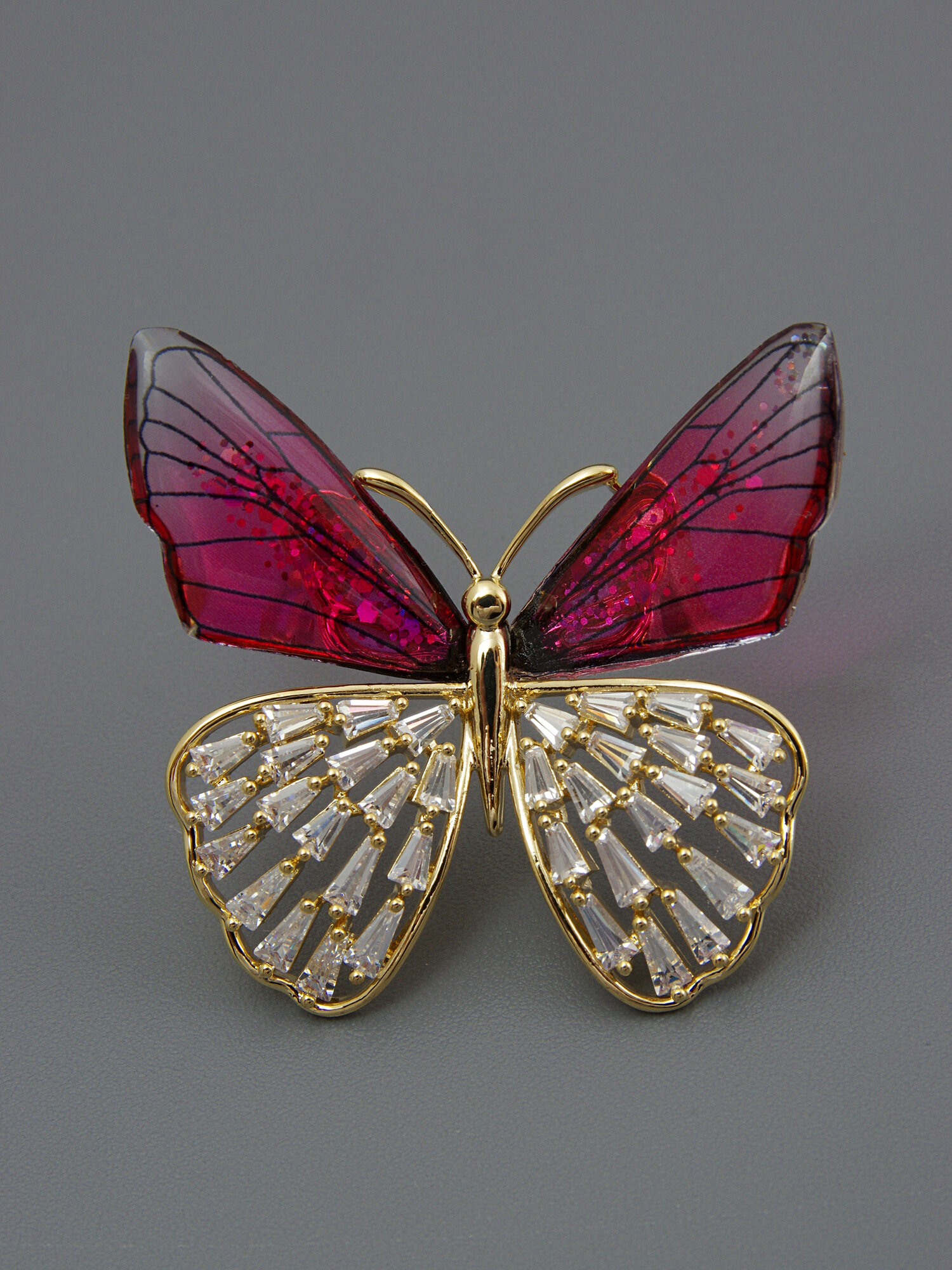 Брошь, кристалл