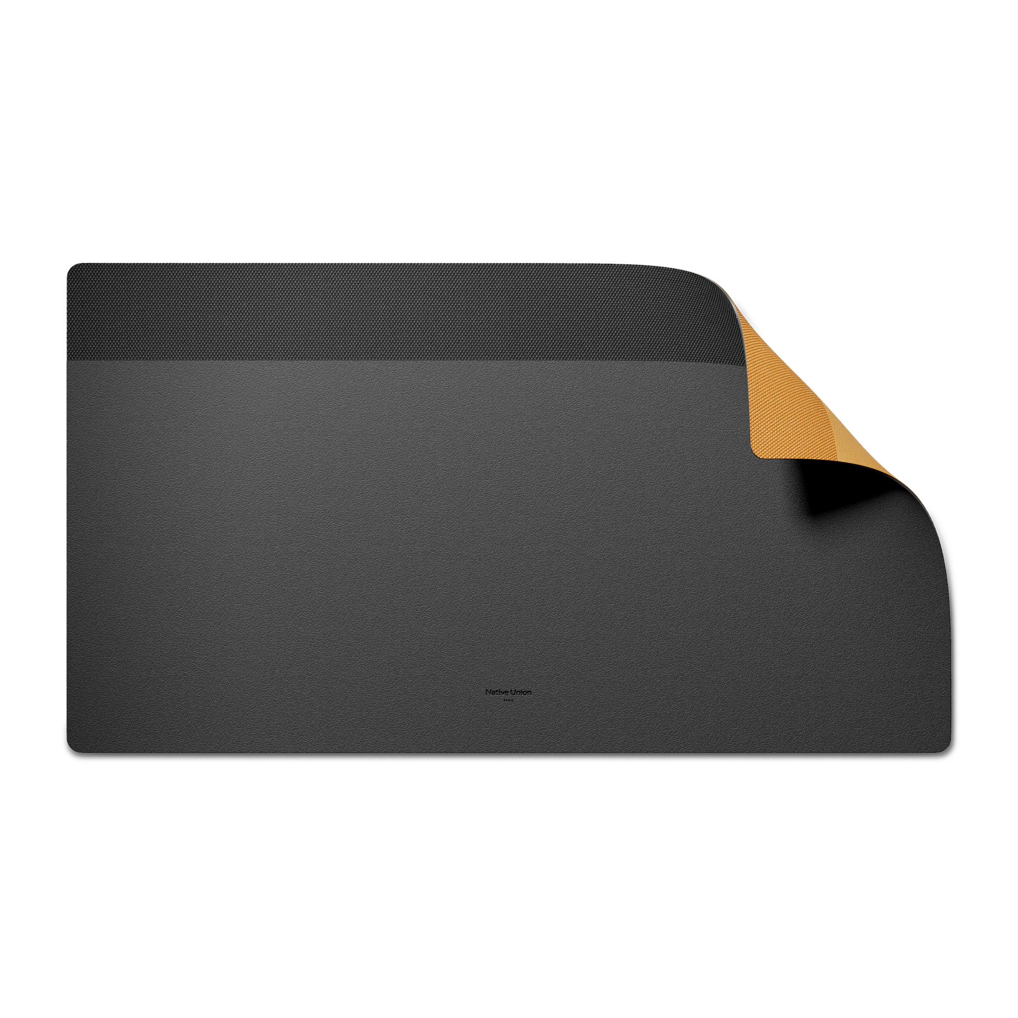 Коврик для мышки и клавиатуры под ноутбук Native Union DESK, двусторонний крафт/черный