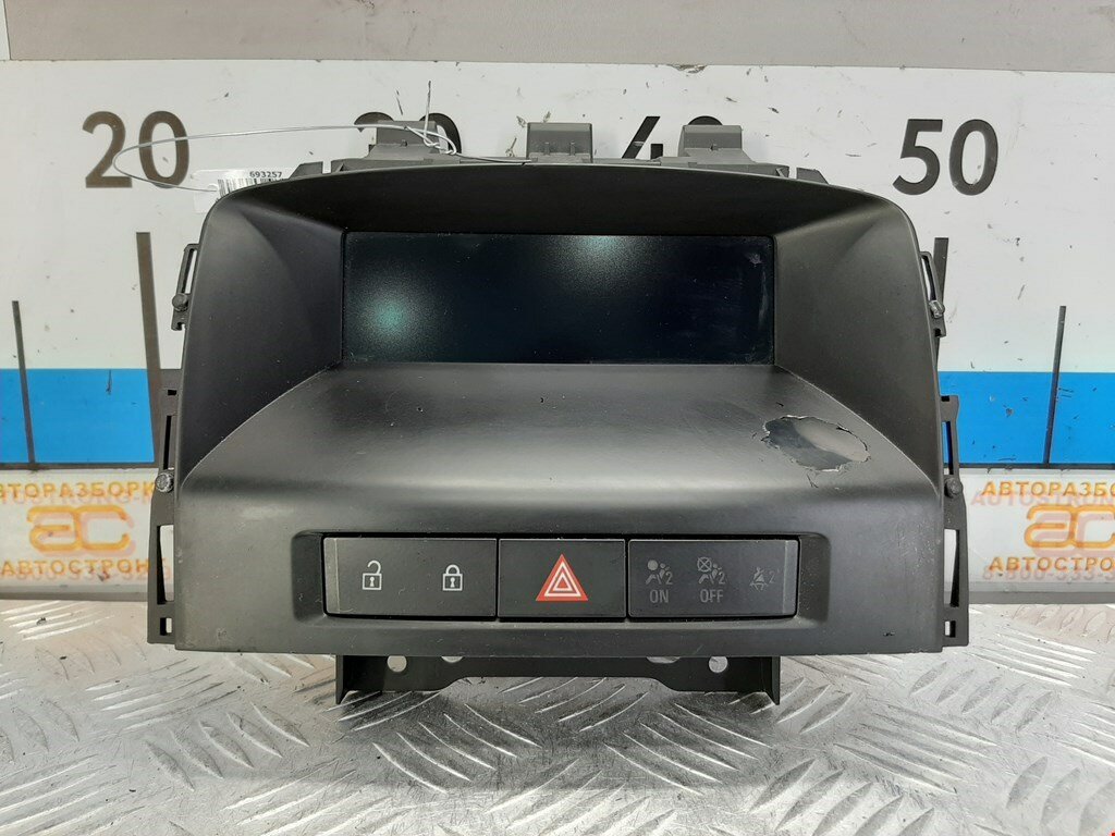 Дисплей информационный Opel Astra J 13267984 арт. 693257