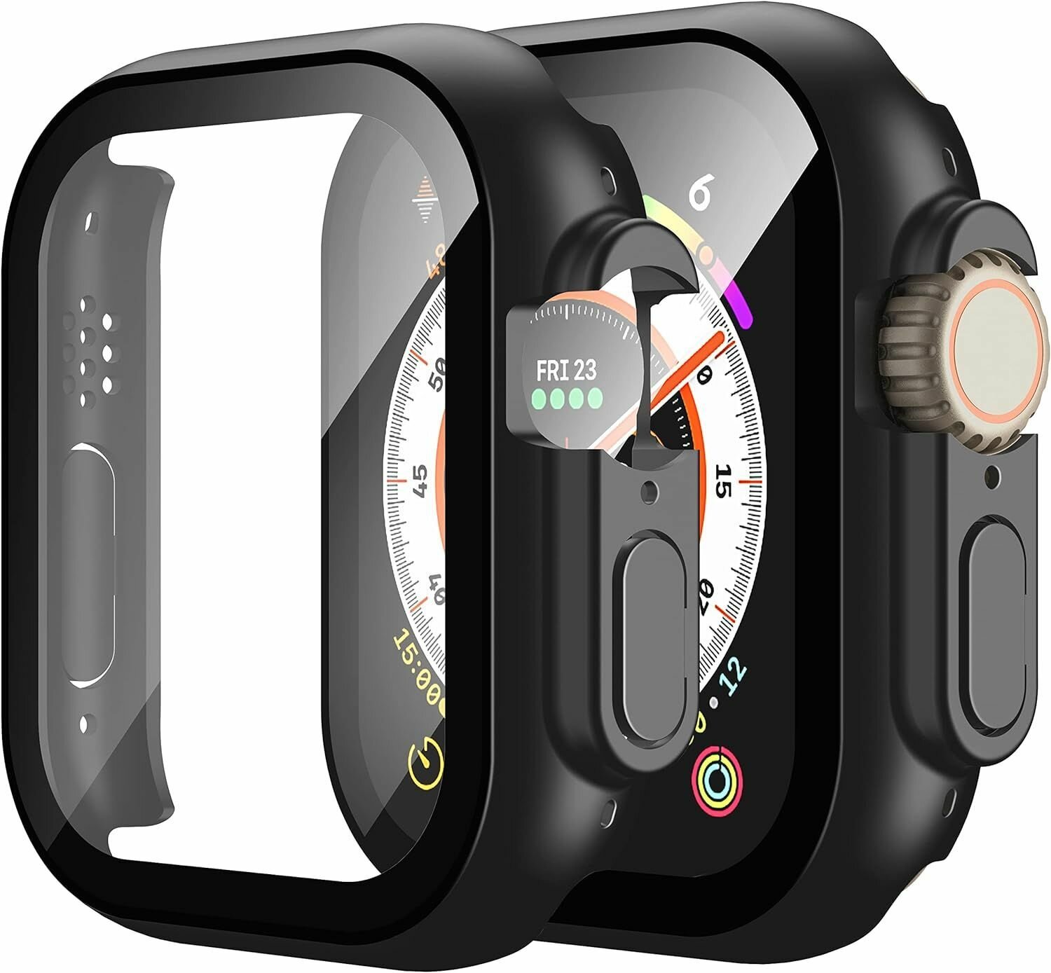 Ультратонкий жесткий чехол MyPads для Apple Watch Ultra 2 / Watch Ultra 49 мм