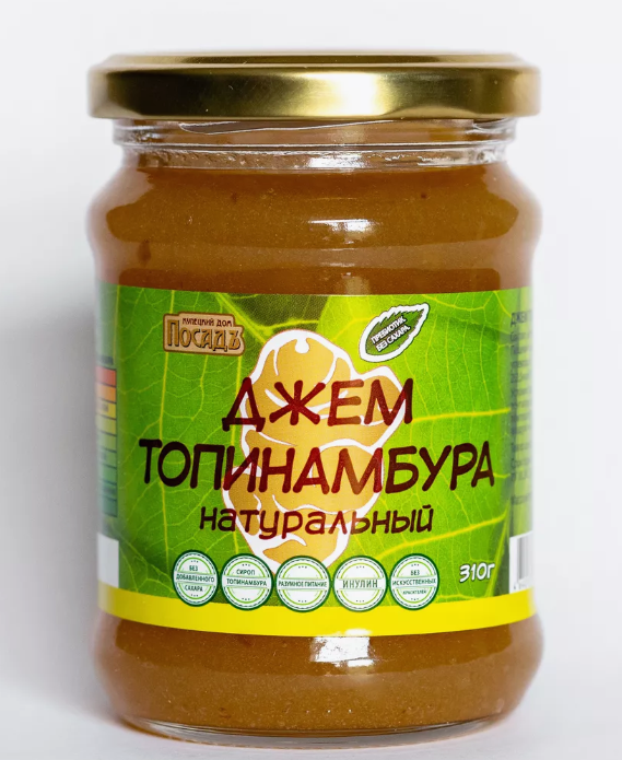 Джем топинамбура натуральный Купецкий дом Посадъ, 310 гр