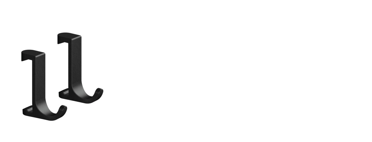 Hansgrohe WallStoris Крючок узкий, матовый черный