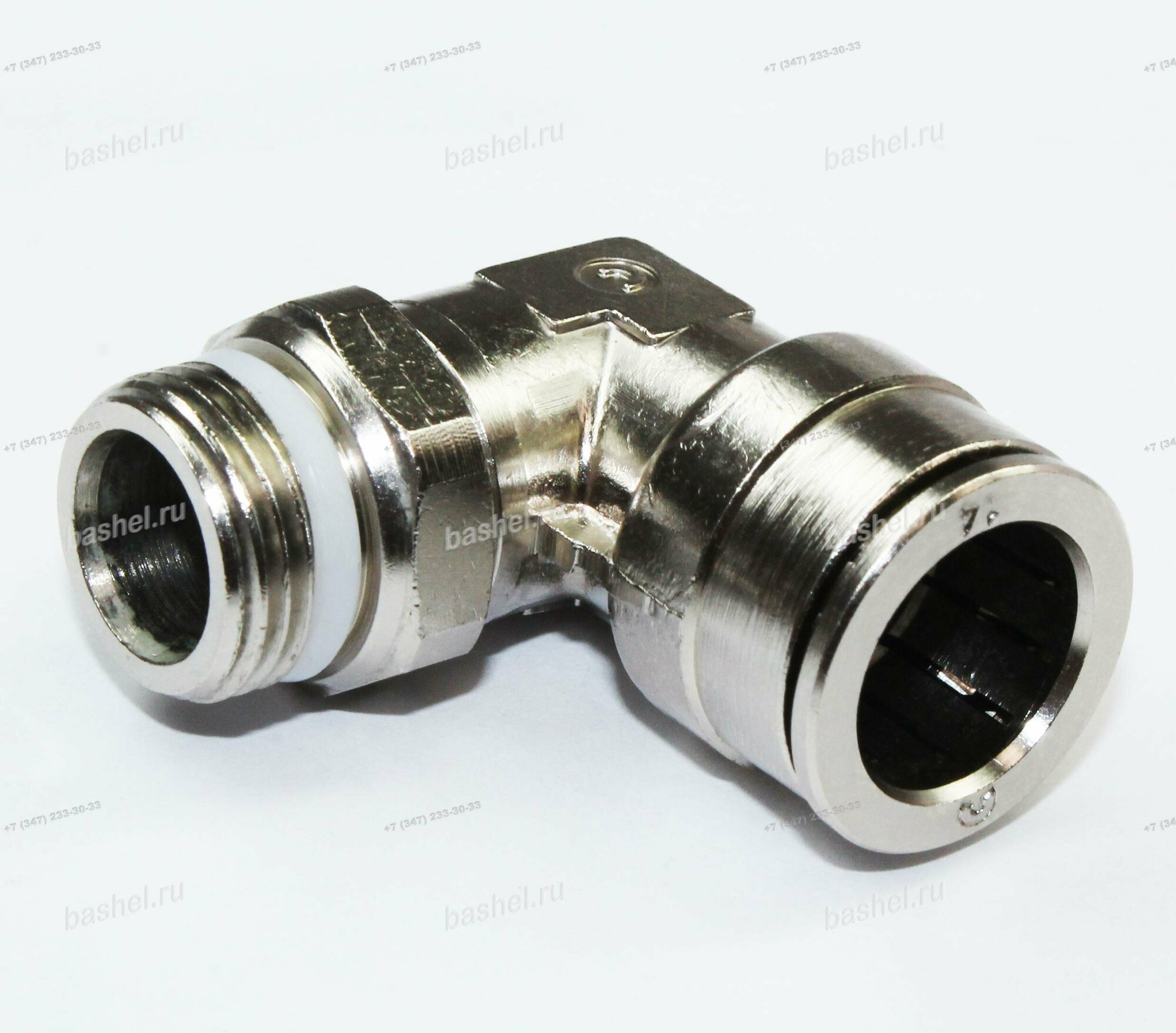 S6520 14-3/8, Фитинг цанга угл. поворот, Camozzi