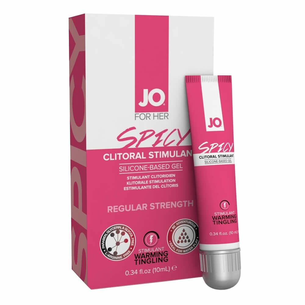 Гель для клитора возбуждающий System Jo Spicy, 10 мл System Jo Гель для клитора возбуждающий System Jo Spicy, 10 мл