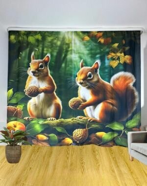 Фотошторы габардин "3D эффект", для детской, крепление на ленте, 3 м х 2,6 м